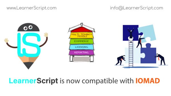 LearnerScript is now compatible with IOMAD - LearnerScript